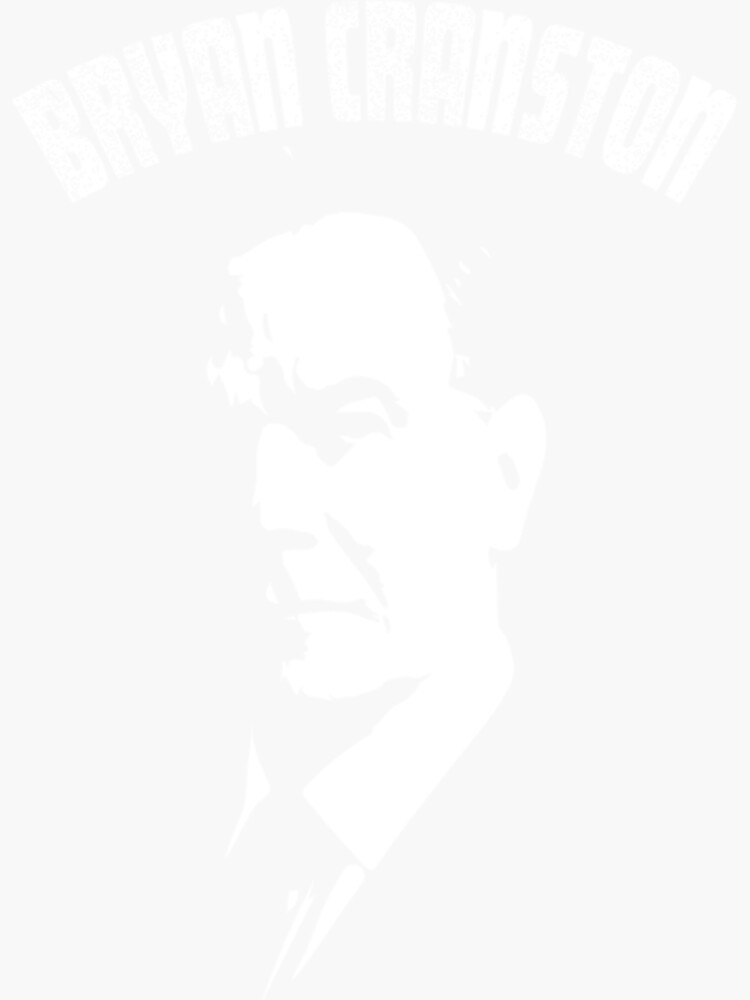 "Bryan Cranston art ,Bryan Crans" Sticker for Sale by johelenuo | Redbubble