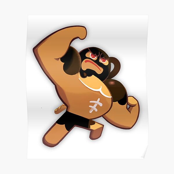 "Muscle Cookie! Cookie Run Kingdom " Poster for Sale by ColinLang ...