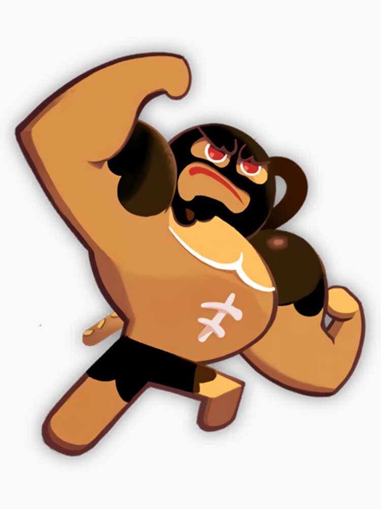 "Muscle Cookie! Cookie Run Kingdom " Sticker for Sale by ColinLang | Redbubble