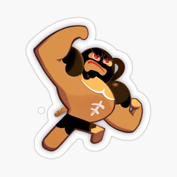 "Muscle Cookie! Cookie Run Kingdom " Sticker for Sale by ColinLang ...