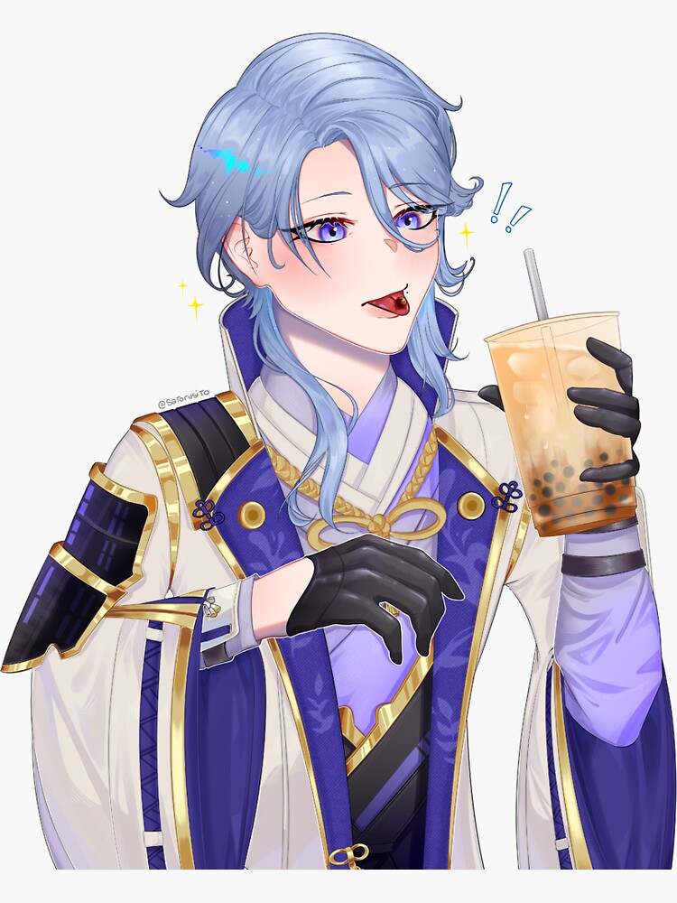 "ayato - genshin impact" Sticker for Sale by swtcafe | Redbubble