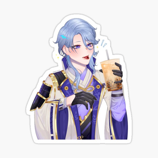 "ayato - genshin impact" Sticker for Sale by swtcafe | Redbubble