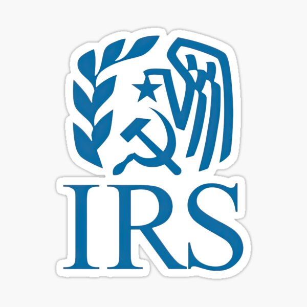 "New & Improved IRS" Sticker for Sale by ToyoYukimura | Redbubble
