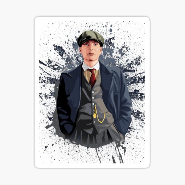 "Music Retro Peaky Blinders Cool Gift" Sticker for Sale by Wanitabarron ...