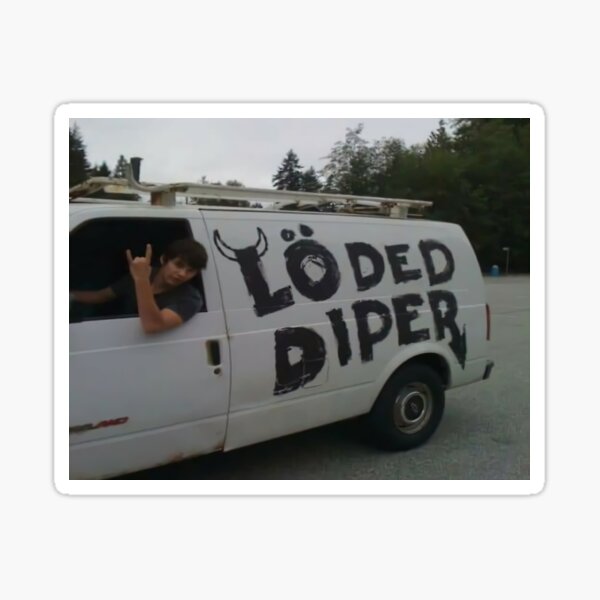 "Loded Diper " Sticker for Sale by lloidzx | Redbubble