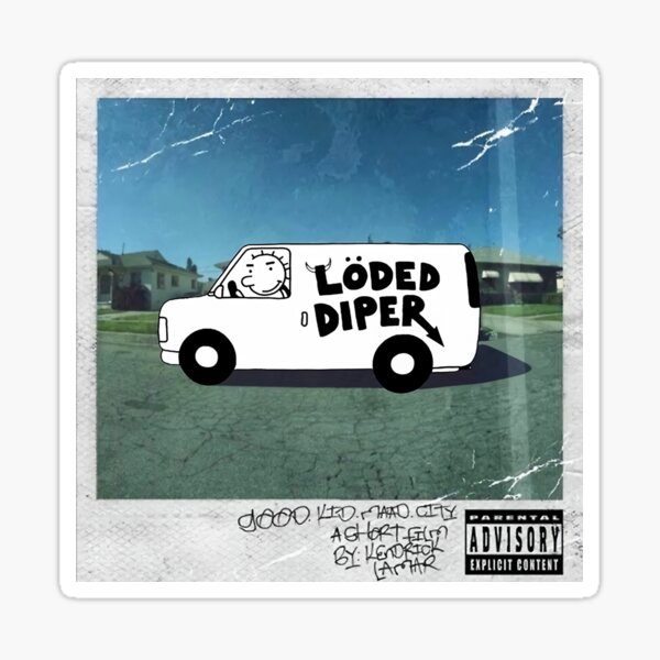 "Loded Diper Poster " Sticker for Sale by lloidzx | Redbubble