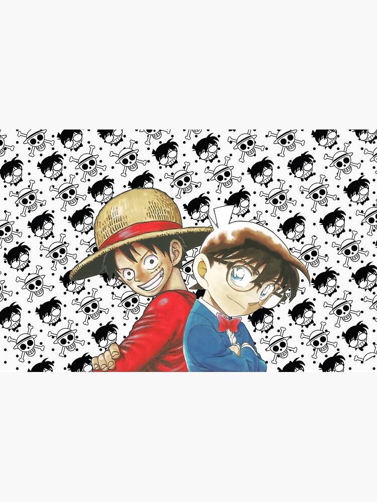 "Detective Conan/One Piece Edit - Conan and Luffy!" Photographic Print ...