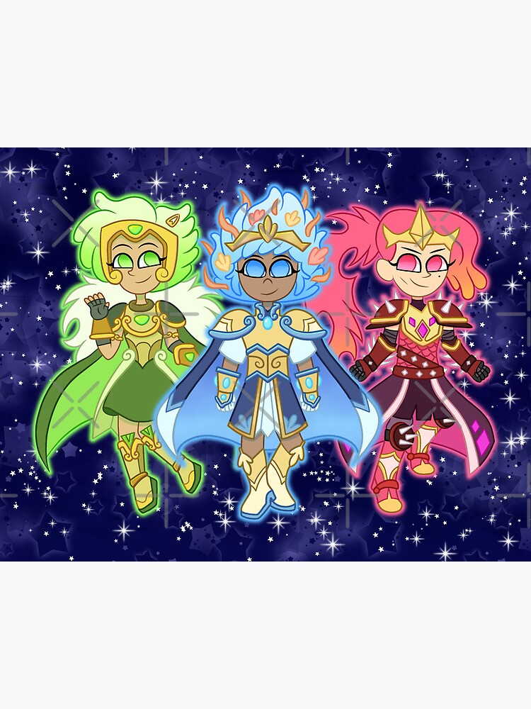 "Calamity Trio fully powered (Amphibia)" Art Print for Sale by ...