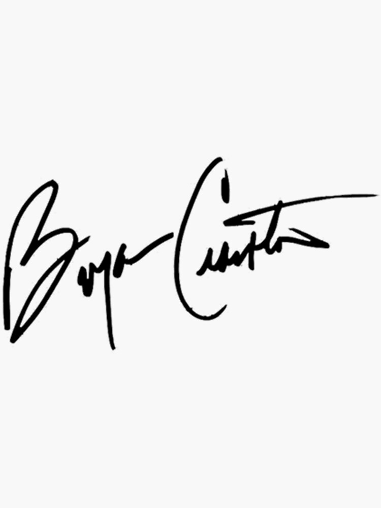 "Bryan Cranston SIGNATURE Ess" Sticker for Sale by johelenuo | Redbubble