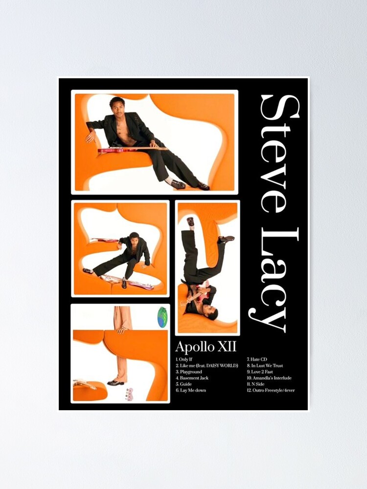 "Steve Lacy - Apollo XXI" Poster for Sale by nelliganeuge | Redbubble