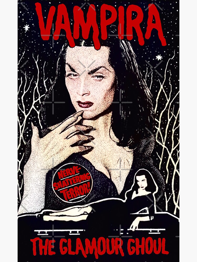 "vampira style" Sticker for Sale by Sheizarica | Redbubble