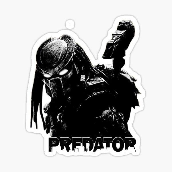 "Predator Retro" Sticker for Sale by Grahic-e | Redbubble