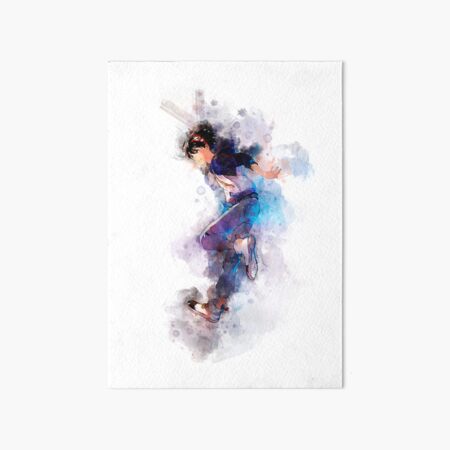 "Takuma - Digimon Survive (Watercolor)" Art Board Print for Sale by ...