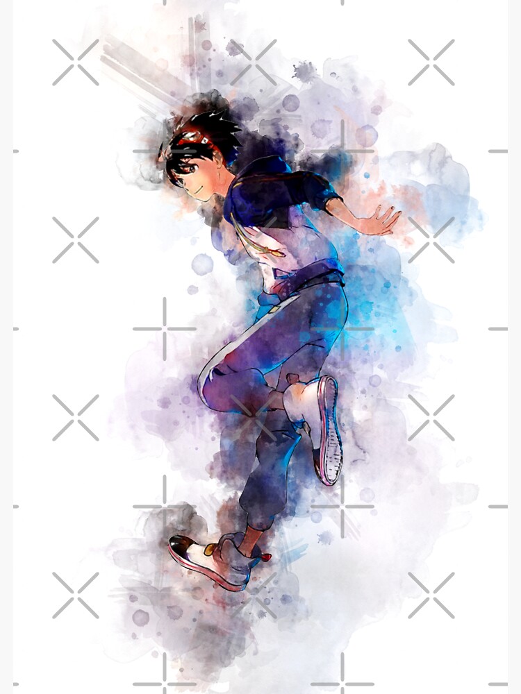 "Takuma - Digimon Survive (Watercolor)" Sticker for Sale by ...