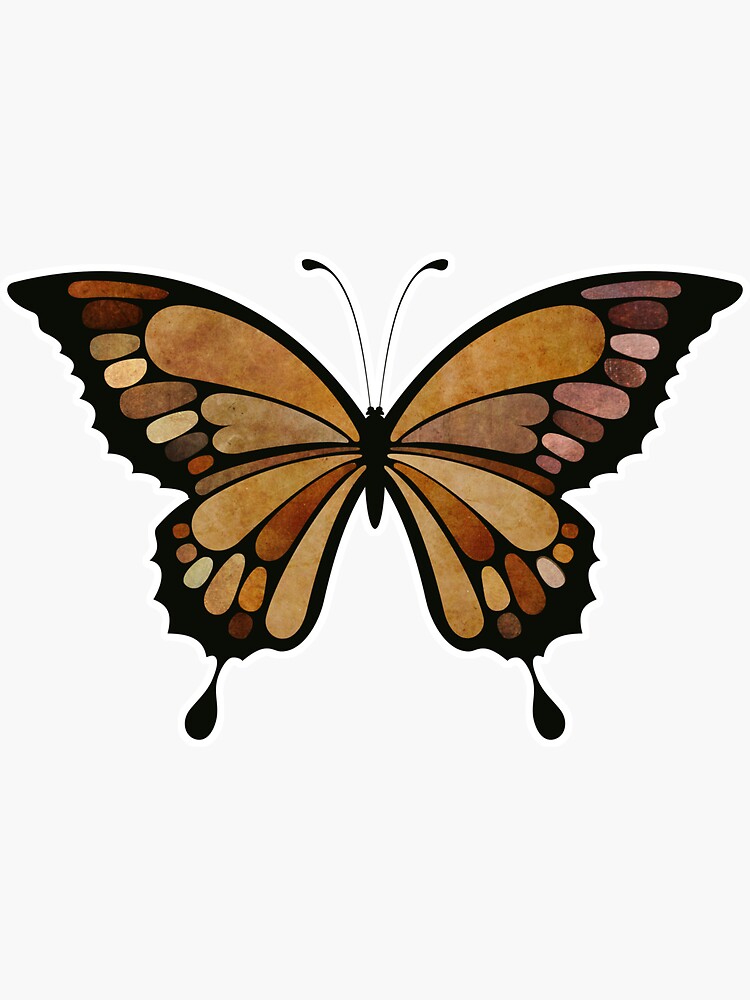 "Butterfly 3a" Sticker by TerryIKON | Redbubble
