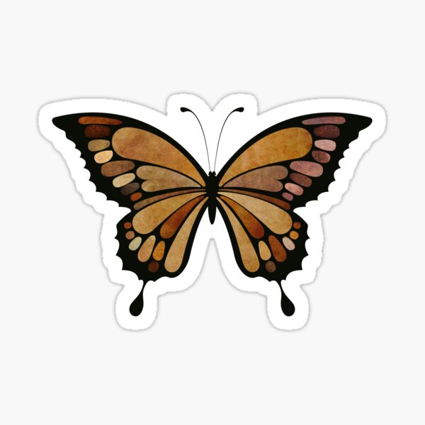 "Butterfly 3a" Sticker by TerryIKON | Redbubble