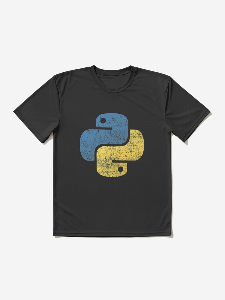 Vintage Python Active T Shirt For Sale By Vladocar Redbubble