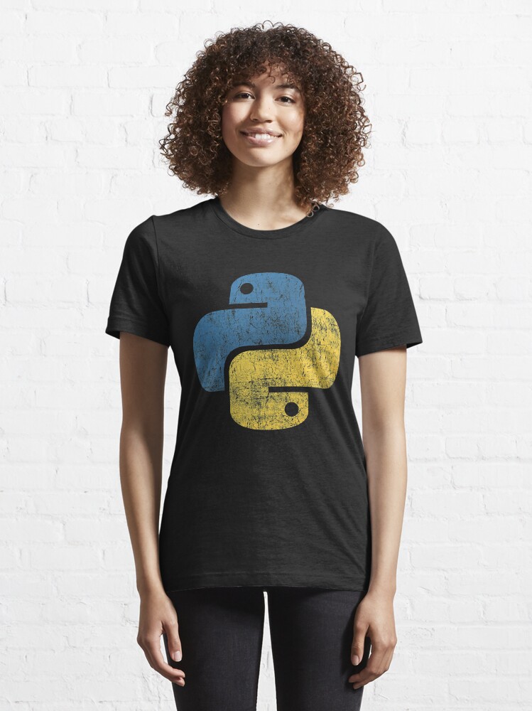 "Vintage Python" T-shirt for Sale by vladocar | Redbubble | python t ...