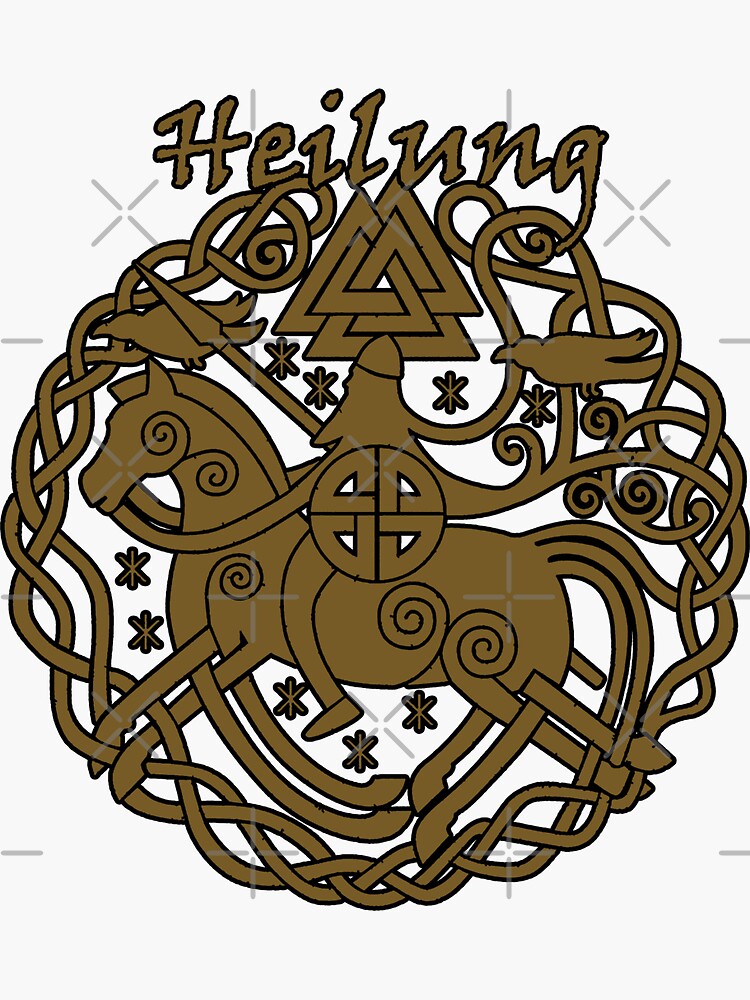 "Heilung" Sticker for Sale by payudaramu | Redbubble