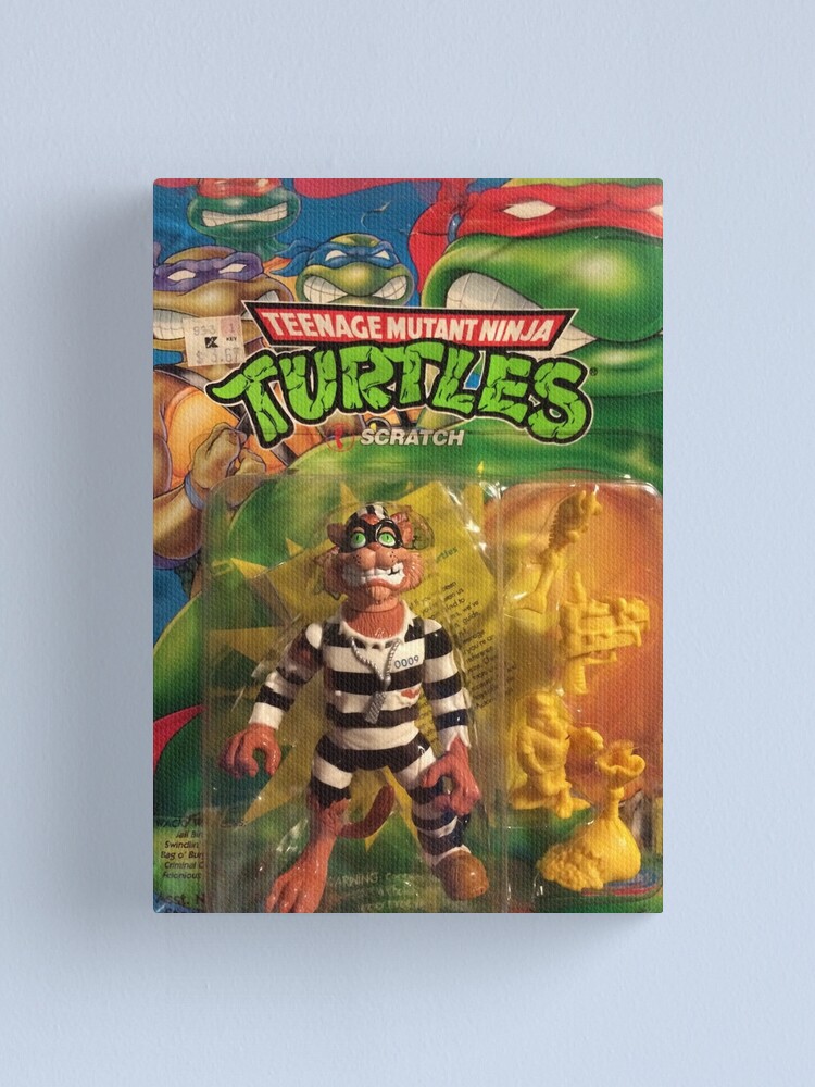 "tmnt scratch" Canvas Print for Sale by mjredding | Redbubble