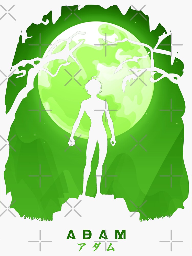 "RECORD OF RAGNAROK - ADAM" Sticker for Sale by alvinsans | Redbubble