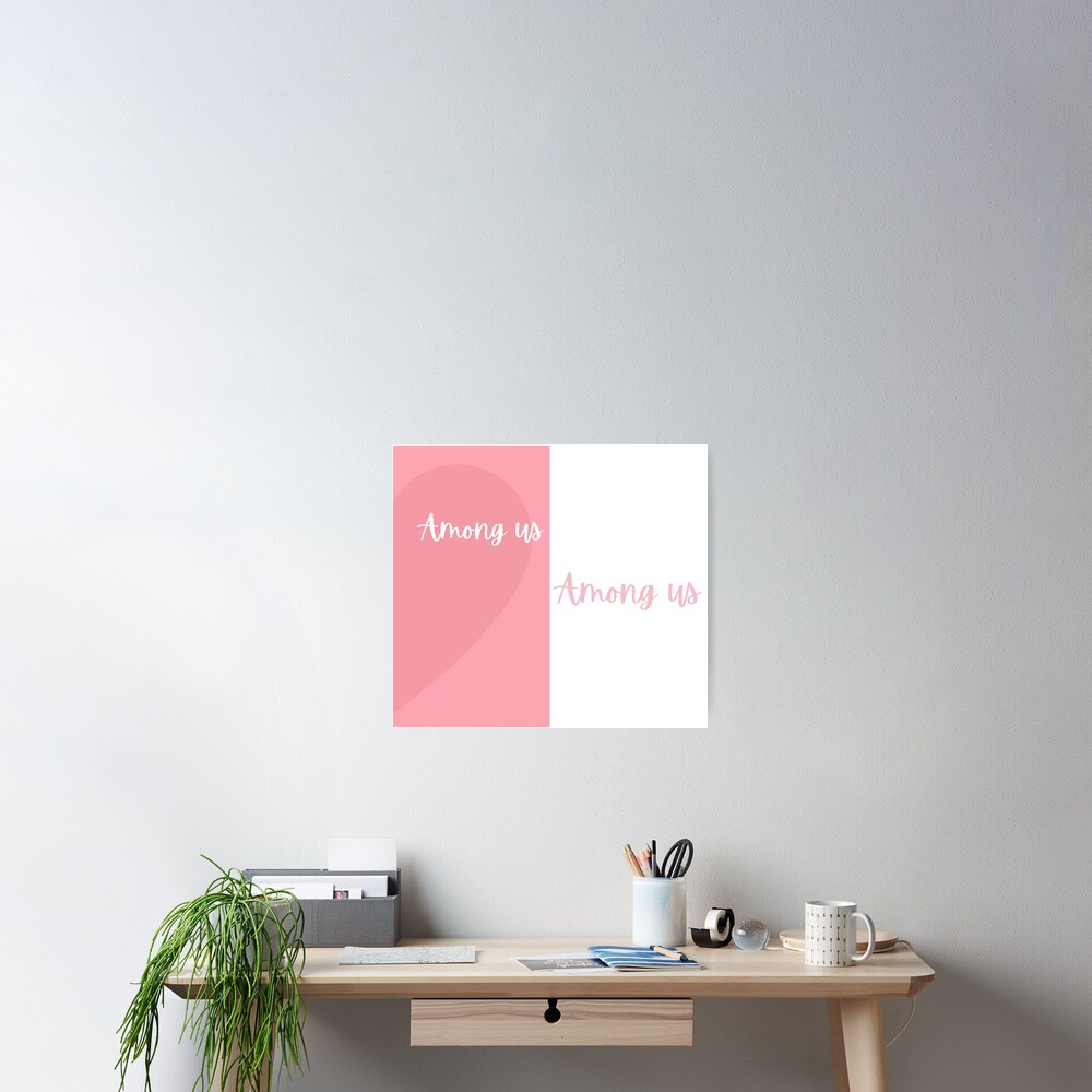 "Among us design" Poster for Sale by AMarc-Designers | Redbubble