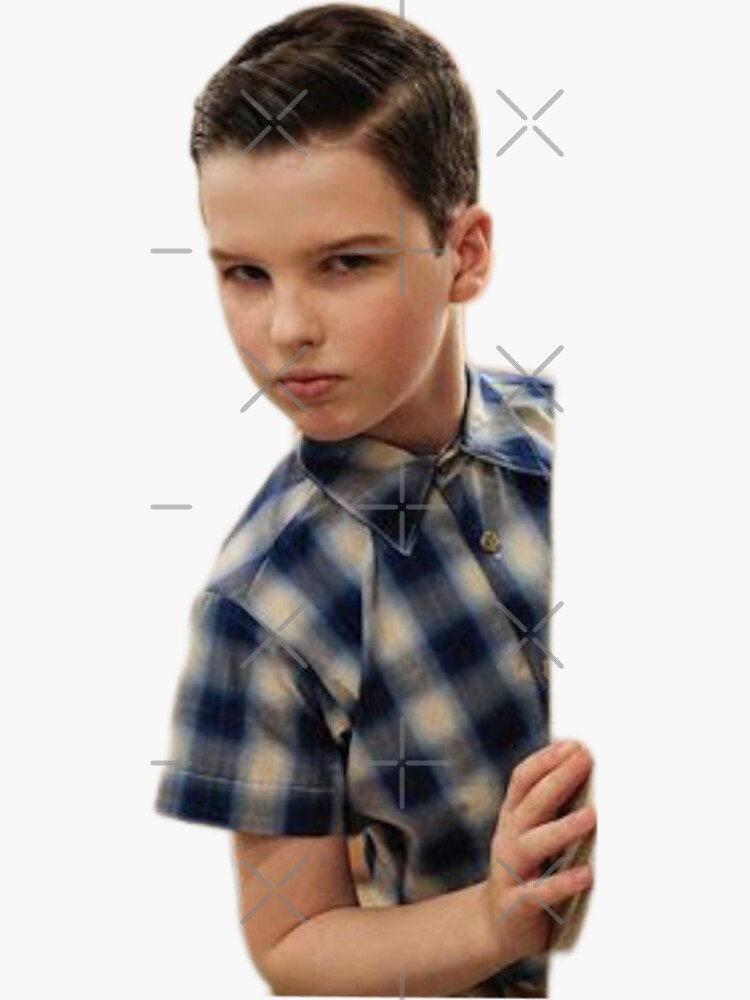 "Young sheldon" Sticker for Sale by Soft-shop | Redbubble