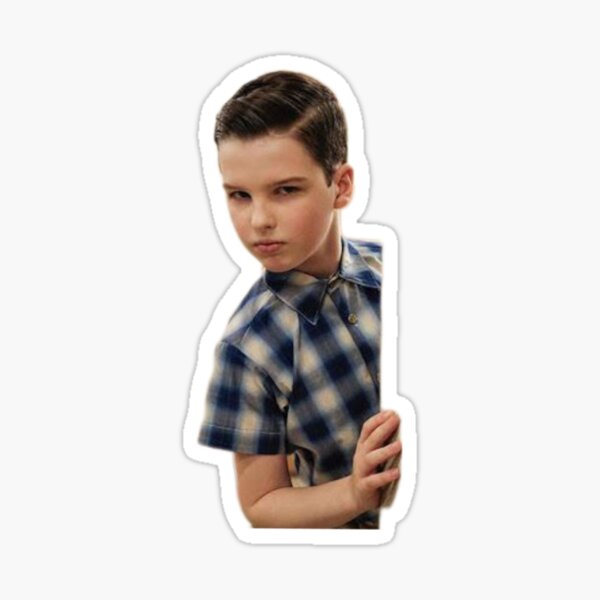 "Young sheldon" Sticker for Sale by Soft-shop | Redbubble