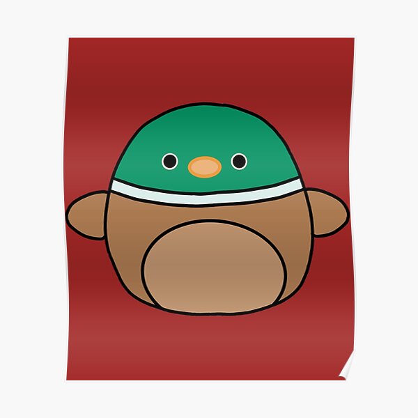"Avery the Duck Squishmallow " Poster for Sale by BentoBt | Redbubble