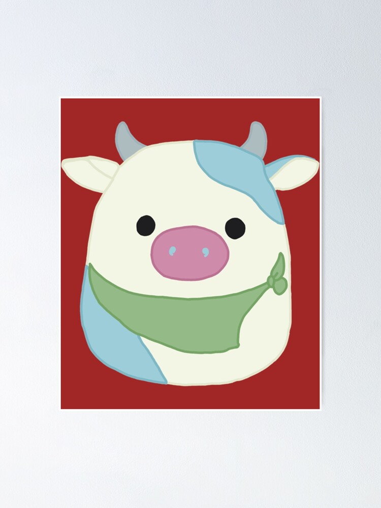 "Belena the Cow Squishmallow " Poster for Sale by BentoBt | Redbubble