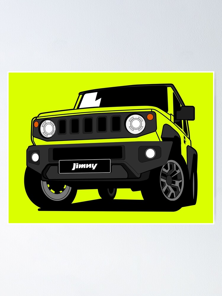 "Suzuki Jimny" Poster for Sale by hasan-smd | Redbubble