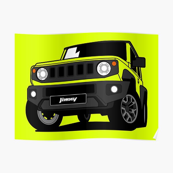 "Suzuki Jimny" Poster for Sale by hasan-smd | Redbubble