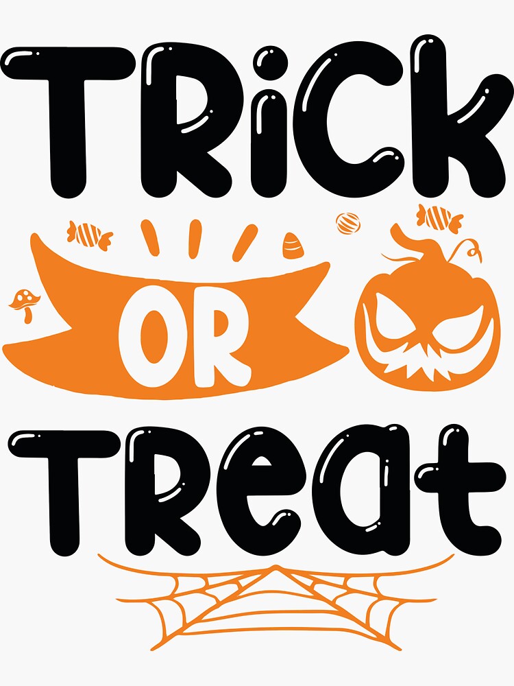 "Trick or Treat Halloween Tour Outfit" Sticker for Sale by ...