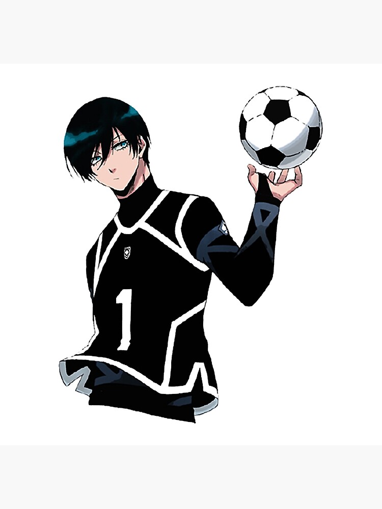 "portrait itoshi rin blue lock soccer team" Art Print for Sale by ...
