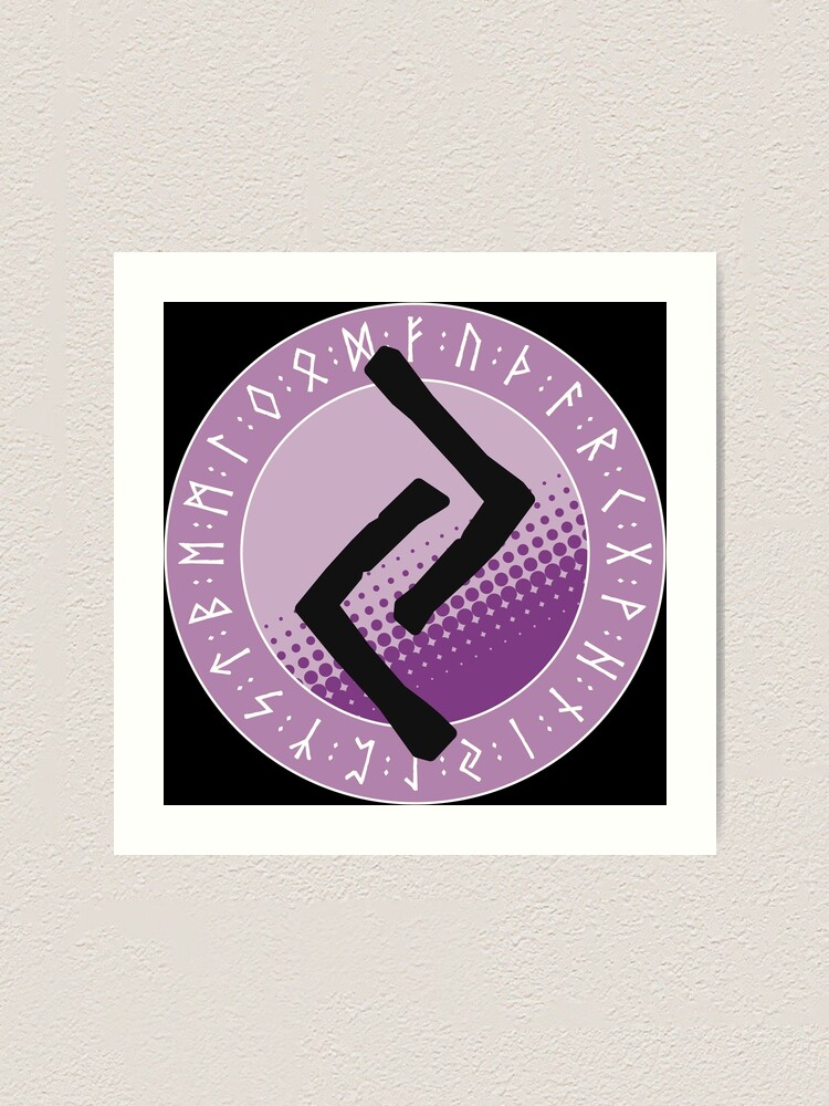 "Jera (Harvest) - Viking Runes and Runic Symbols" Art Print for Sale by ...