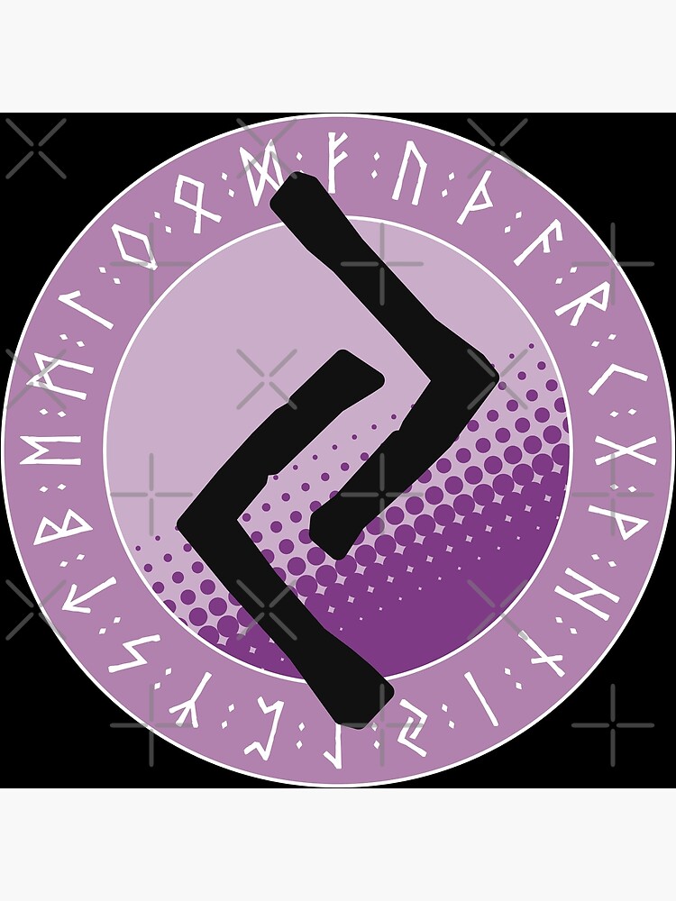 "Jera (Harvest) - Viking Runes and Runic Symbols" Poster for Sale by ...