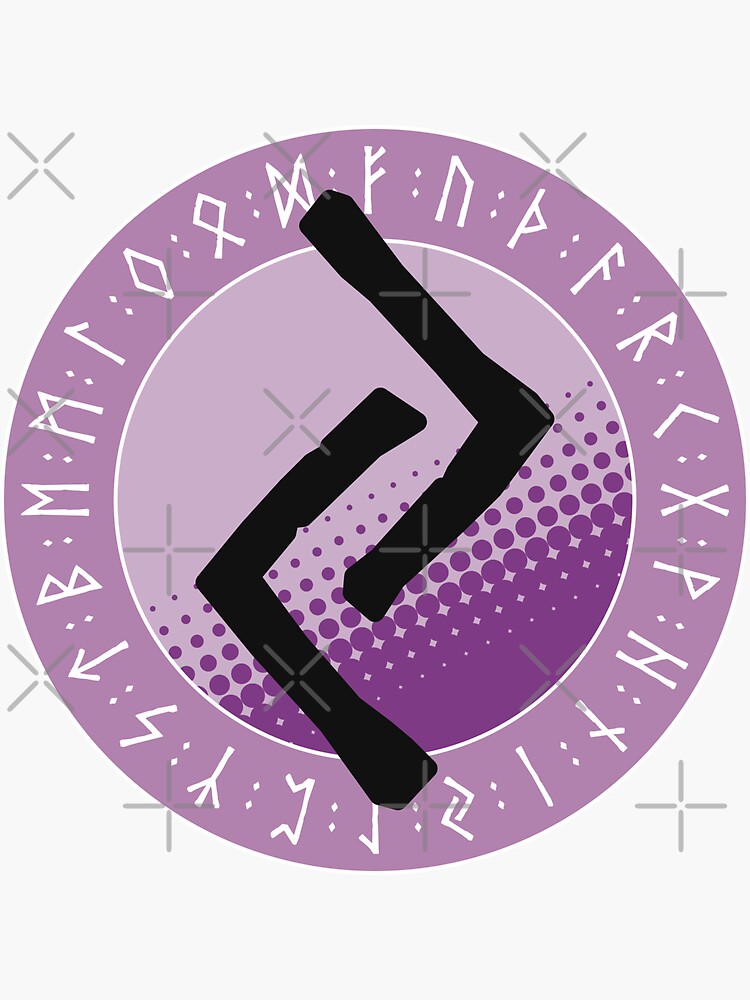 "Jera (Harvest) - Viking Runes and Runic Symbols" Sticker for Sale by ...