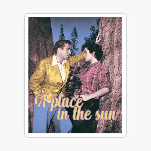 "A Place in the Sun nice movie poster with Montgomery Clift and Liz ...