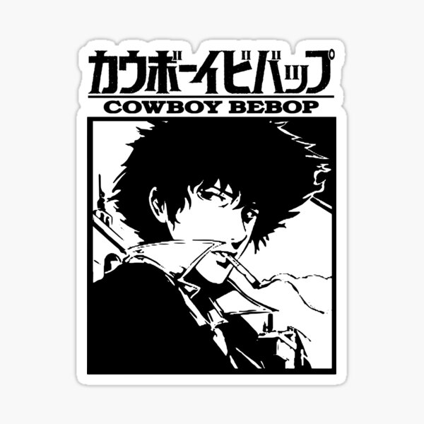 "Cowboy Bebop Basic" Sticker for Sale by KieraWard | Redbubble