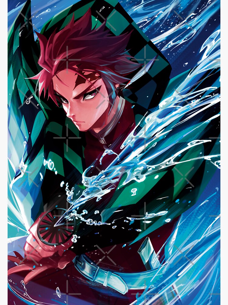 "Water Samurai" Sticker for Sale by AnushPaint | Redbubble