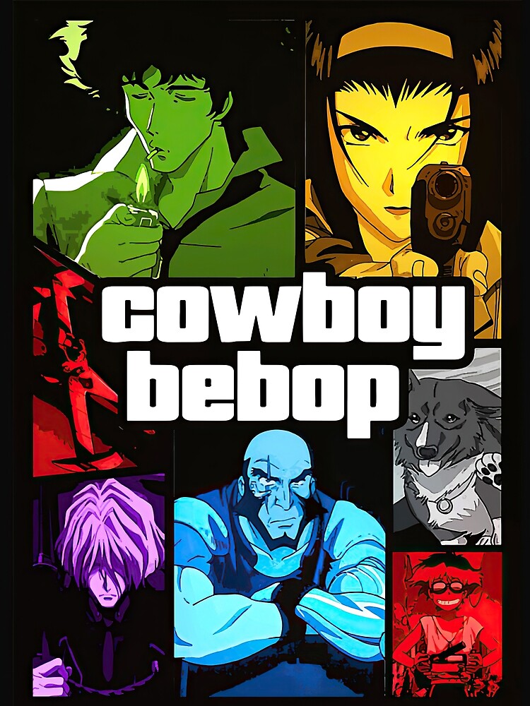 "Cowboy Bebop Cartoon" Poster for Sale by ClothingTX | Redbubble