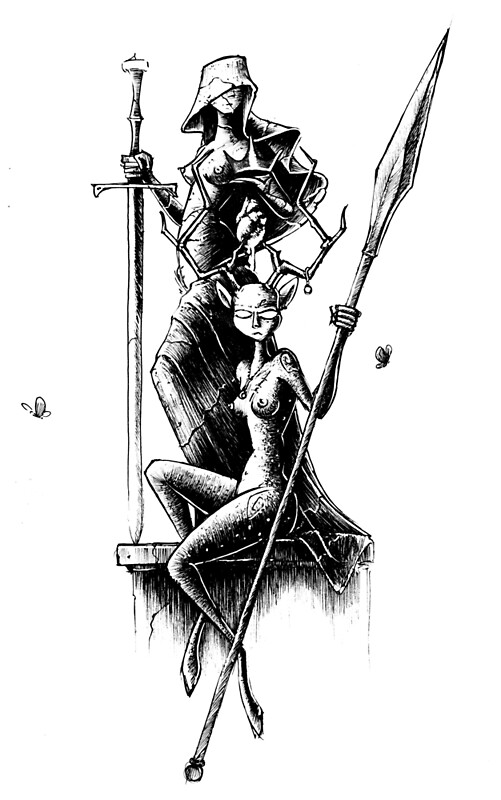"The Hunter Princess" by Fatink | Redbubble