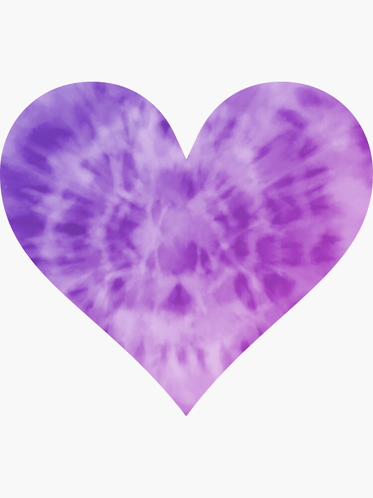 "PURPLE HEART DIY" Sticker for Sale by KatisDesign | Redbubble