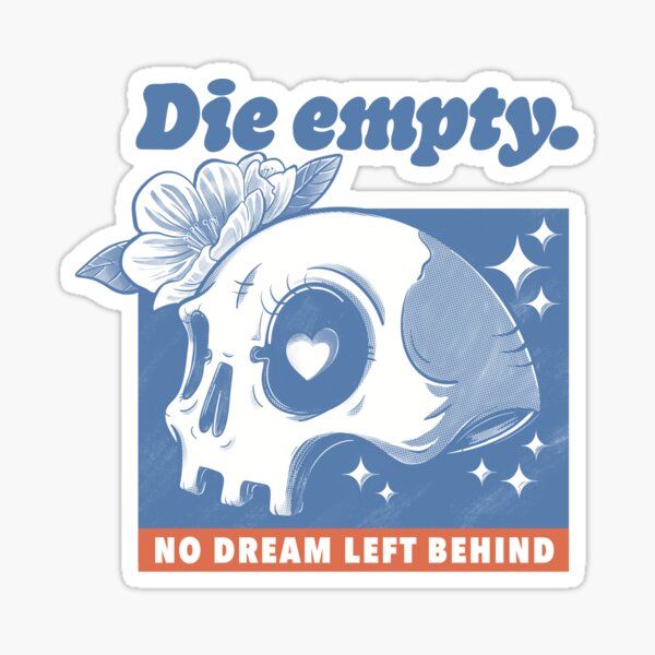 "No dream leaves behind " Sticker for Sale by Jooofly-st | Redbubble