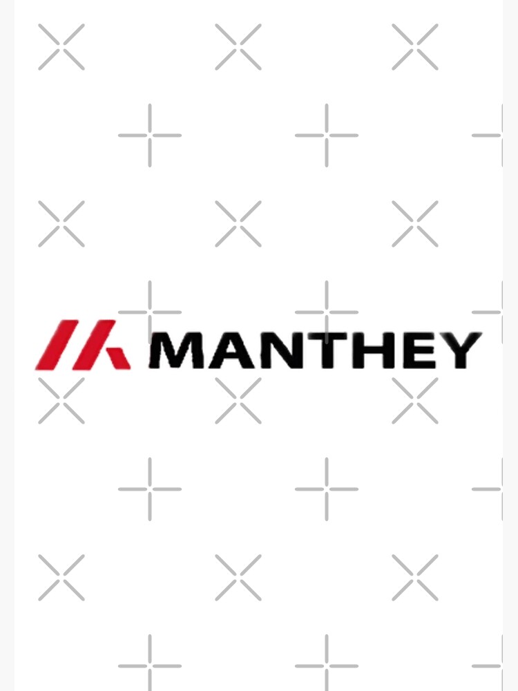 "MANTHEY-LOGO" Poster for Sale by krimow35 | Redbubble