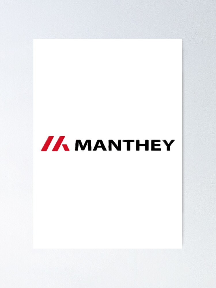 "MANTHEY-LOGO" Poster for Sale by krimow35 | Redbubble