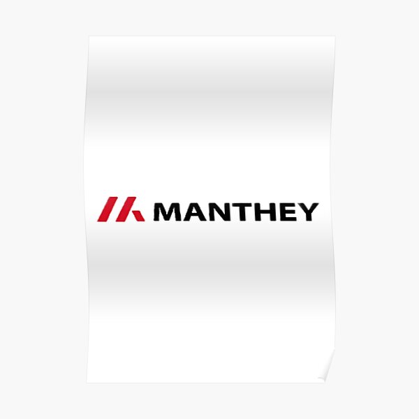 "MANTHEY-LOGO" Poster for Sale by krimow35 | Redbubble