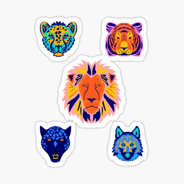 " RAISING WILD THINGS" Sticker for Sale by Manizilla | Redbubble