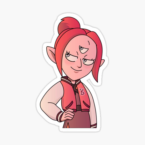 "Boscha The owl house- Limited Edition | Perfect Gift" Sticker for Sale ...