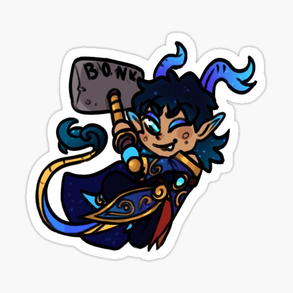 "Big Bonk!" Sticker for Sale by TheGoodDad | Redbubble